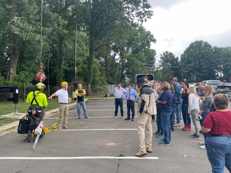 TCIA Refreshes OSHA’s Cranes-in-Tree-Care Knowledge with a Demo in ...